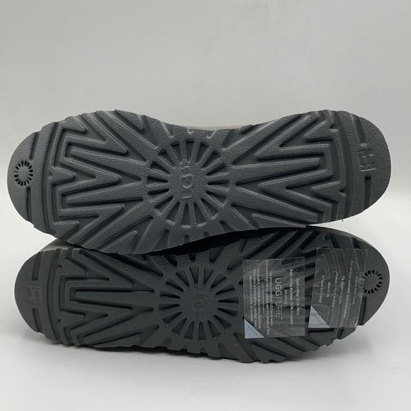 UGG | Shoes | Ugg Kara Sky Grey Tall Wedge Sheepskin Boot | Poshmark